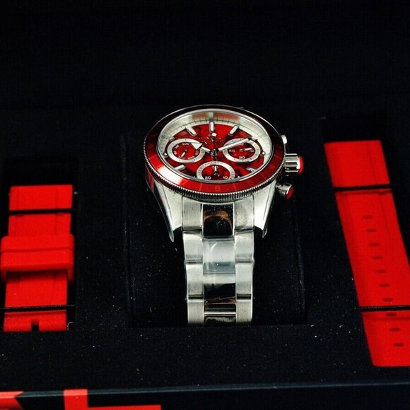 Invicta | Accessories | New Pro Diver Red Mens Swiss 4mm Watch | Poshmark